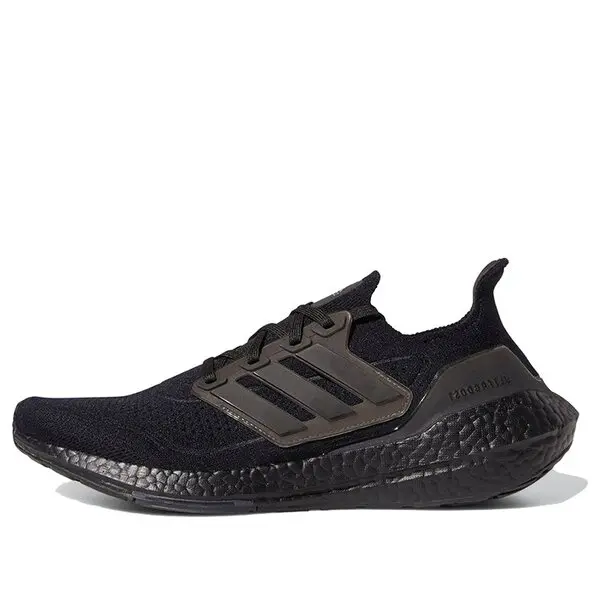 Adidas Ultraboost 21 "triple " Athletic Sneakers - Black