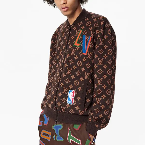 LOUIS VUITTON X Nba Fw21 Bomber Jacket