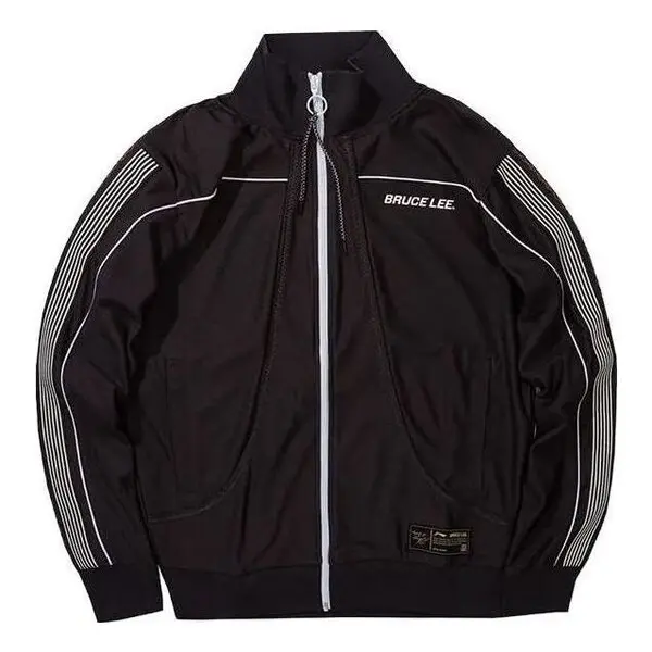 LI-NING X Bruce Lee Graphic Jacket - Black/grey