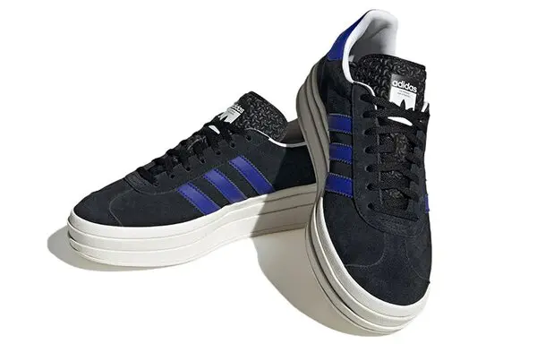 Adidas Gazelle Bold Sneakers - Black/blue