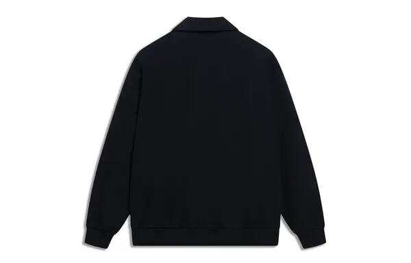 LI-NING Counterflow Triple Logo Half Zip Sweatshirt - Black