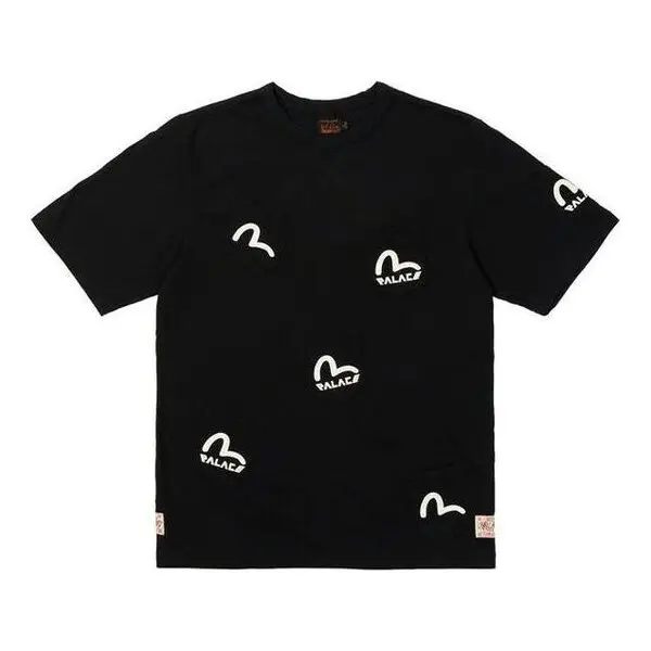 PALACE X Evisu Multi Pocket T-shirt - Black