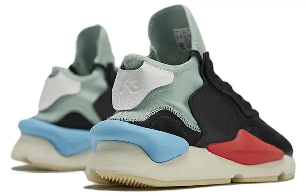 Adidas Y-3 Kaiwa Sneakers - Black/red/blue