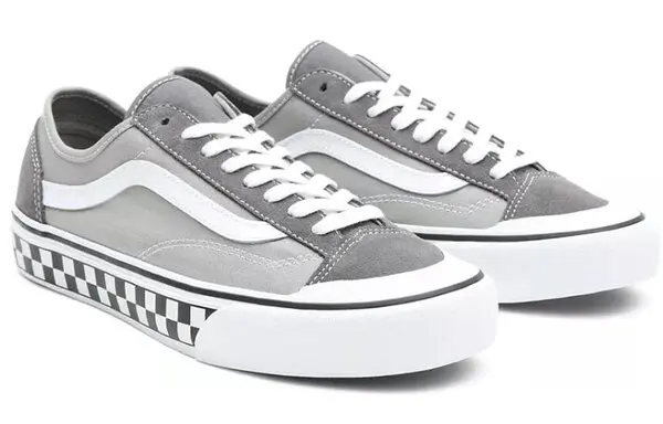 VANS Style 36 Deconstructed Low Top Sneakers - Gray/white