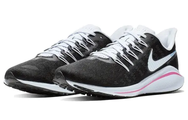 Nike Zoom Vomero 14 Athletic Sneakers - Black/grey/hyper Pink