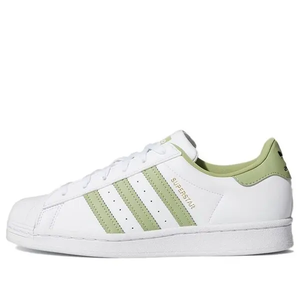 Adidas Superstar "white Magic Lime" Sneakers