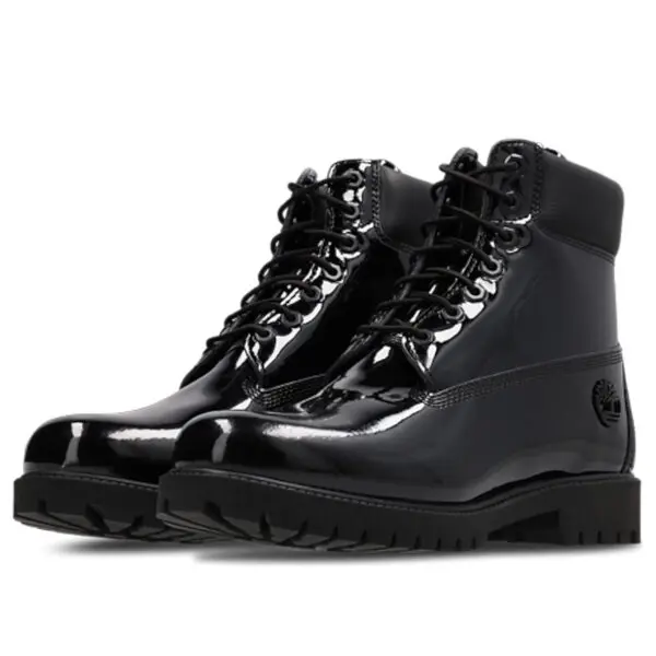 Timberland 6 Inch Premium Waterproof Patent Lace-up Boots