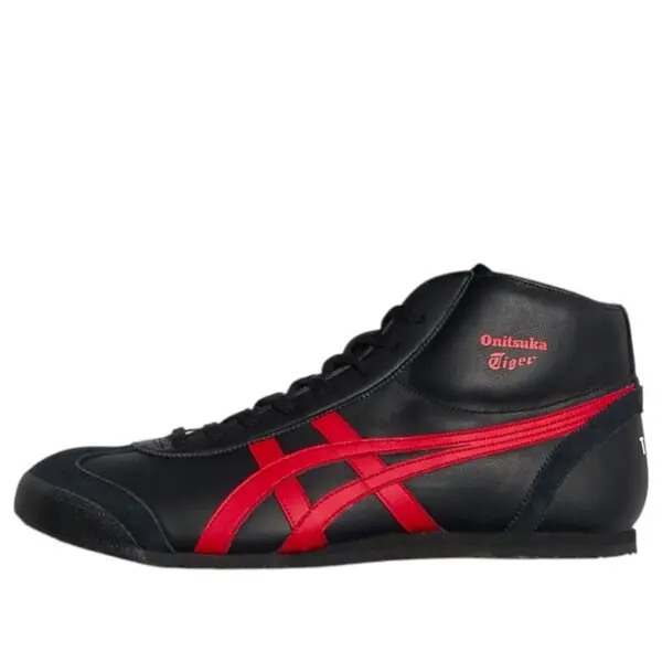 Onitsuka Tiger Mexico Mid Runner - Black/classic Red