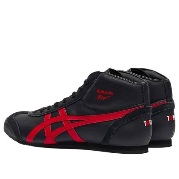 Onitsuka Tiger Mexico Mid Runner - Black/classic Red