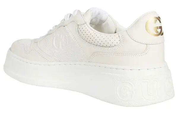 Gucci Gg Embossed Platform Sneakers