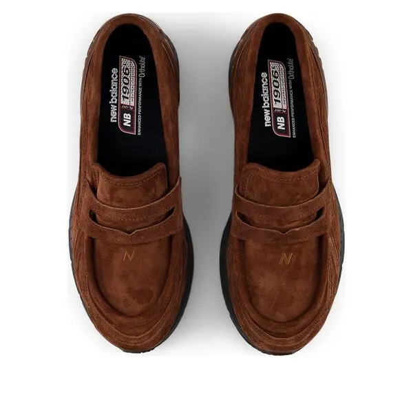 NEW BALANCE 1906l Loafer Sneakers - Rich Oak/black