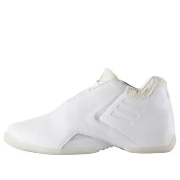 Adidas T-mac 3 Aurora Borealis "green Glow" Basketball Sneakers - White
