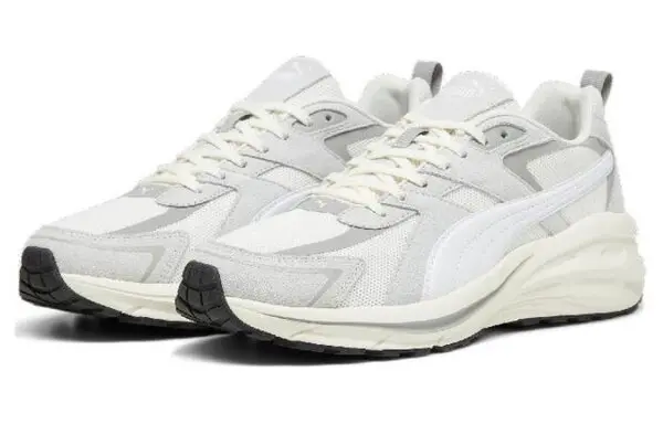 PUMA Hypnotic Ls Sneakers - Grey/white/beige
