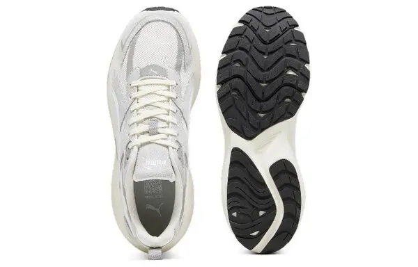 PUMA Hypnotic Ls Sneakers - Grey/white/beige