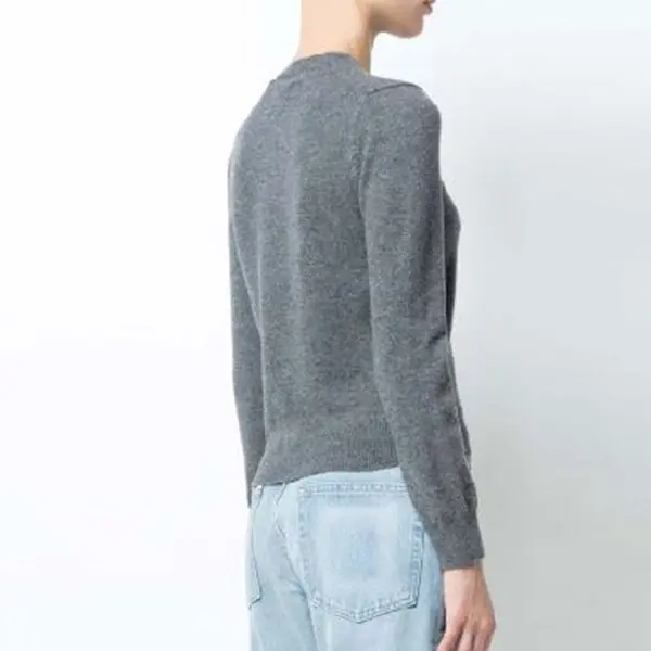 Play Comme Des Garcon Emblem Cardigan - Grey