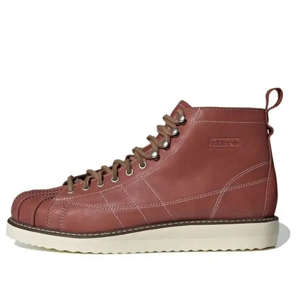 Adidas Superstar Boot 'wild Sepia - Redbrown/white