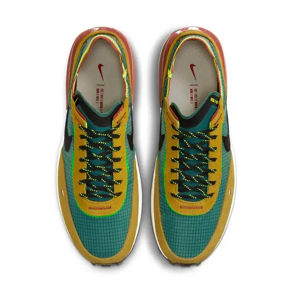 Nike Waffle One Se 'camo Soles' Sneakers - Green/tan-red
