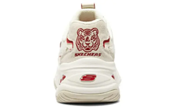 Sketchers D'lites Athletic Sneakers - White/red