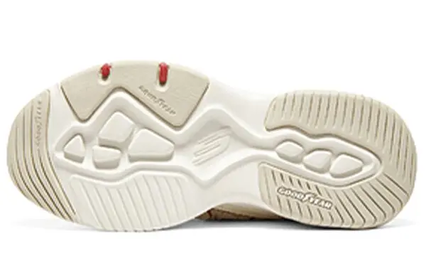 Sketchers D'lites Athletic Sneakers - White/red
