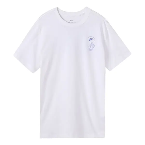 Nike As Tee Printed Short Sleeve Tee - White