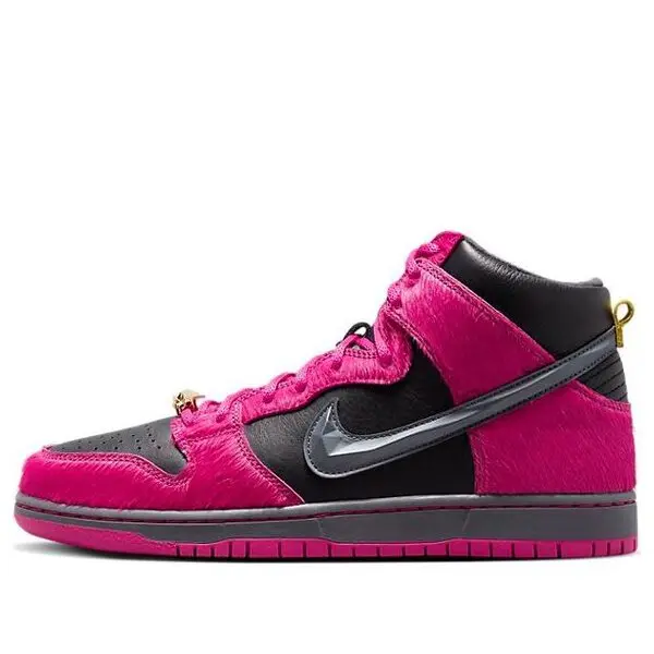 Nike Dunk High 'run The Jewels Active Lace-up High-top Sneakers - Pink