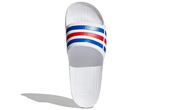 Adidas Duramo Slides - White/blue/red