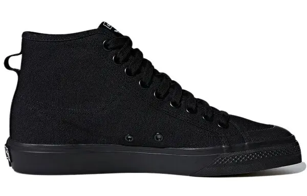 Adidas Nizza Hi Top Sneakers - Black