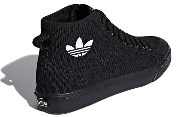 Adidas Nizza Hi Top Sneakers - Black