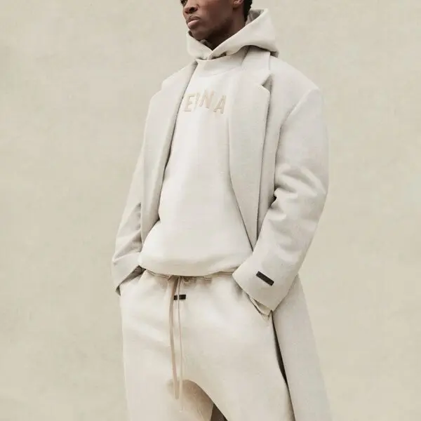 Fear Of God Fleece Crewneck 'cement - Grey