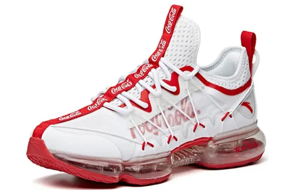 ANTA X Coca Cola Running Series Sneakers - White/red