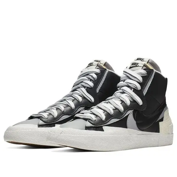 Nike X Sacai Blazer Mid Sneakers - Black/wolf Grey-white-anthracite