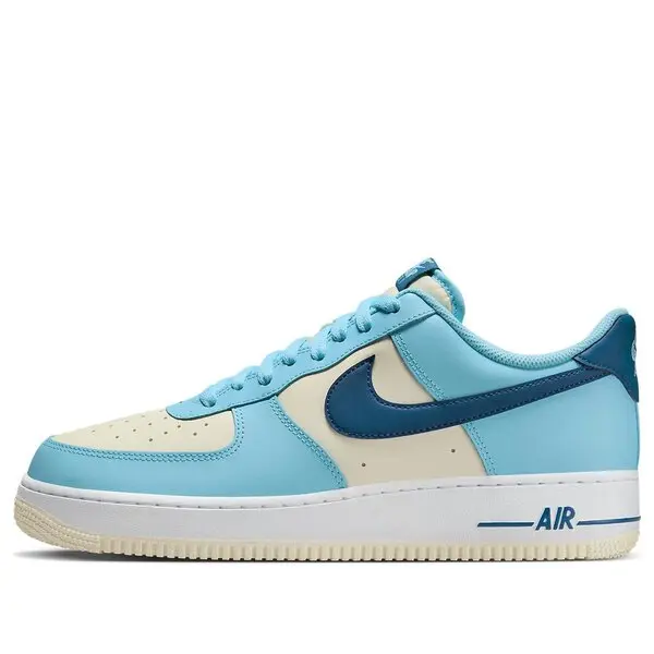 Nike Force 1 Low "coconut Milk Aquarius Blue - Blue/beige