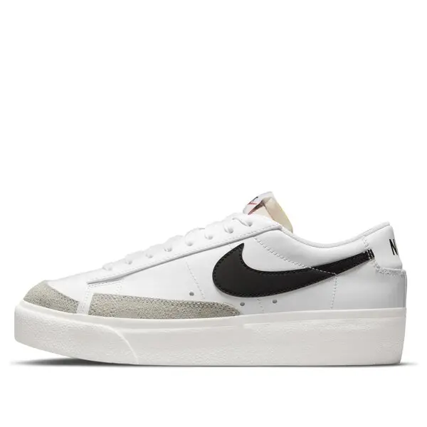 Nike Blazer Low Platform Sneakers - White/black/sail