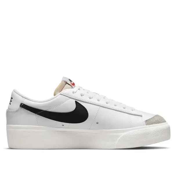 Nike Blazer Low Platform Sneakers - White/black/sail