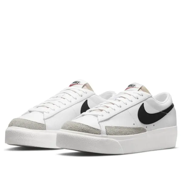 Nike Blazer Low Platform Sneakers - White/black/sail