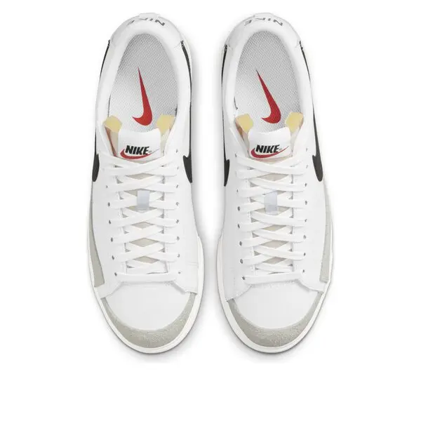 Nike Blazer Low Platform Sneakers - White/black/sail