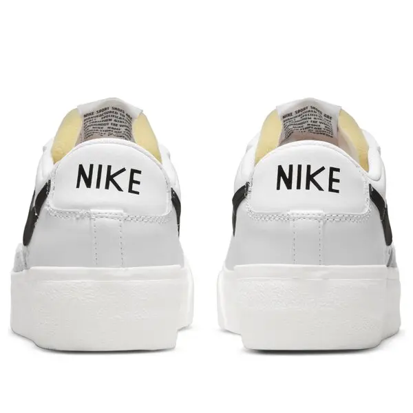 Nike Blazer Low Platform Sneakers - White/black/sail