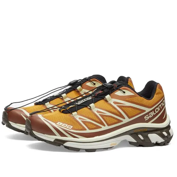 SALOMON X End Xt-6 "porcini" Sneakers - Brown/beige