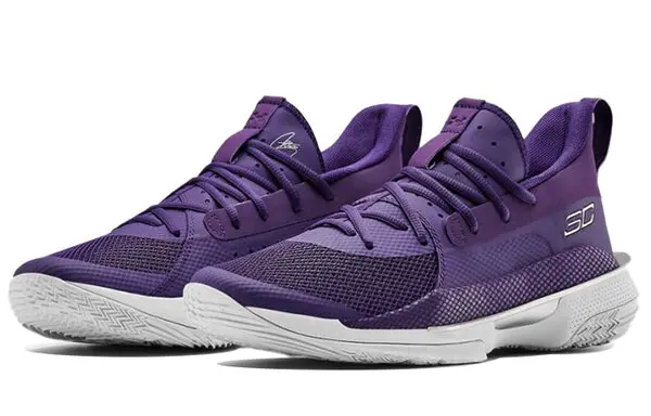 Under Armour Curry Team Basketball Shoes - Purple