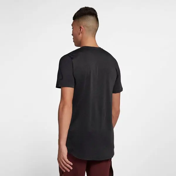 Nike Dri-fit Solid Color Short-sleeved T-shirt - Black