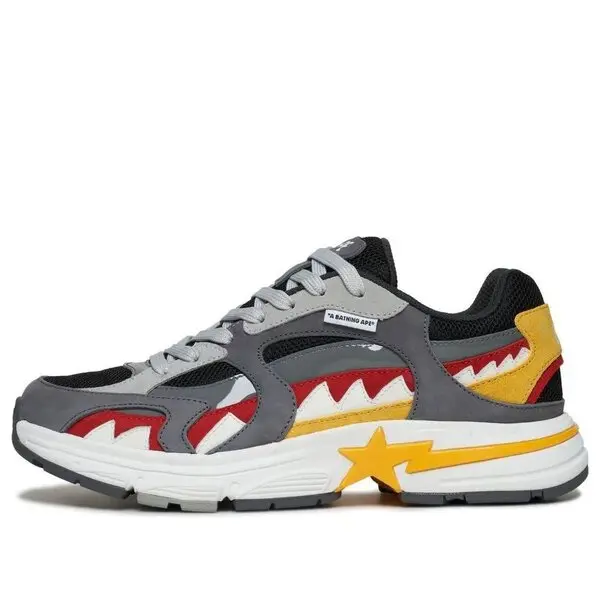 A BATHING APE Shark Sta 'malaysia' 0zxshmx91307m Sneakers - Grey/multi-color