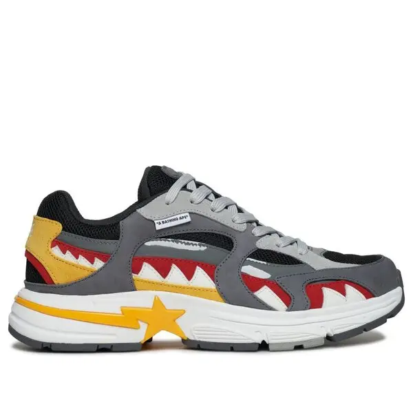 A BATHING APE Shark Sta 'malaysia' 0zxshmx91307m Sneakers - Grey/multi-color