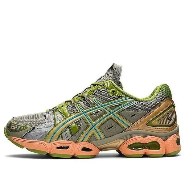 Asics Ub3-s Gel-nimbus 9 'abbey Stone' Sneakers - Silver/green