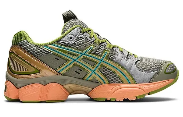 Asics Ub3-s Gel-nimbus 9 'abbey Stone' Sneakers - Silver/green