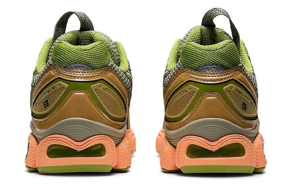 Asics Ub3-s Gel-nimbus 9 'abbey Stone' Sneakers - Silver/green