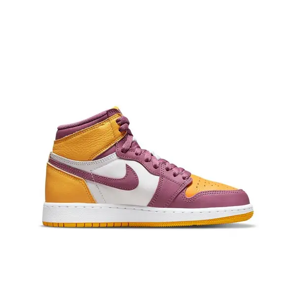 JORDAN 1 Retro High Og Brotherhood - White/purple/yellow