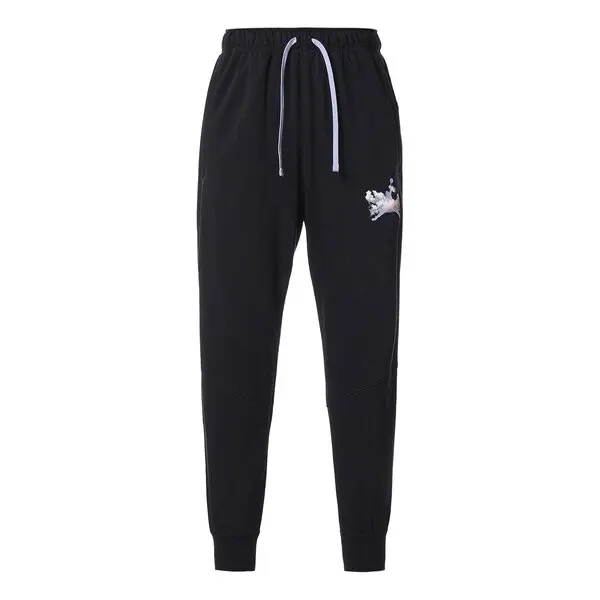 JORDAN Dri-fit Dongdan Logo Pants 'black White - Black/white