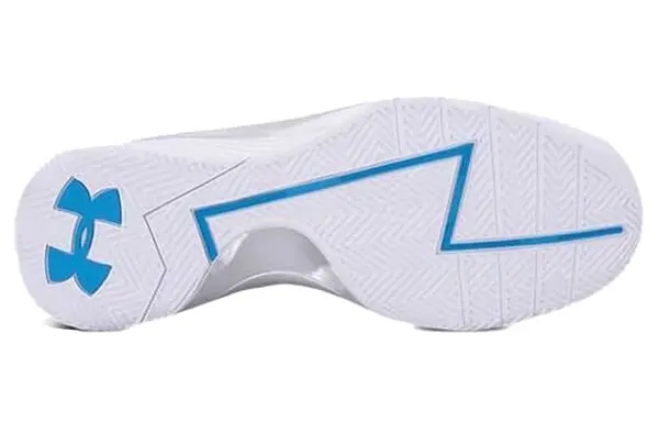 Under Armour Curry 1 "splash Party" High Top Sneakers - White/blue