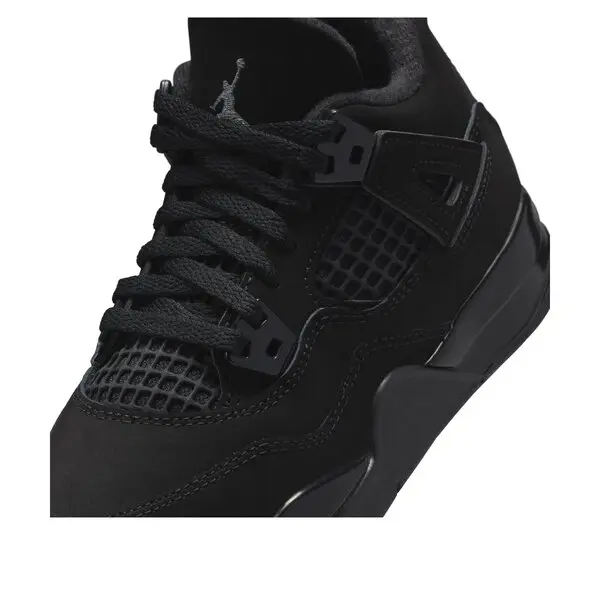 JORDAN 4 Retro "black Cat" Sneakers - Black/light Graphite