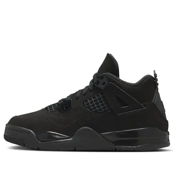 JORDAN 4 Retro "black Cat" Sneakers - Black/light Graphite